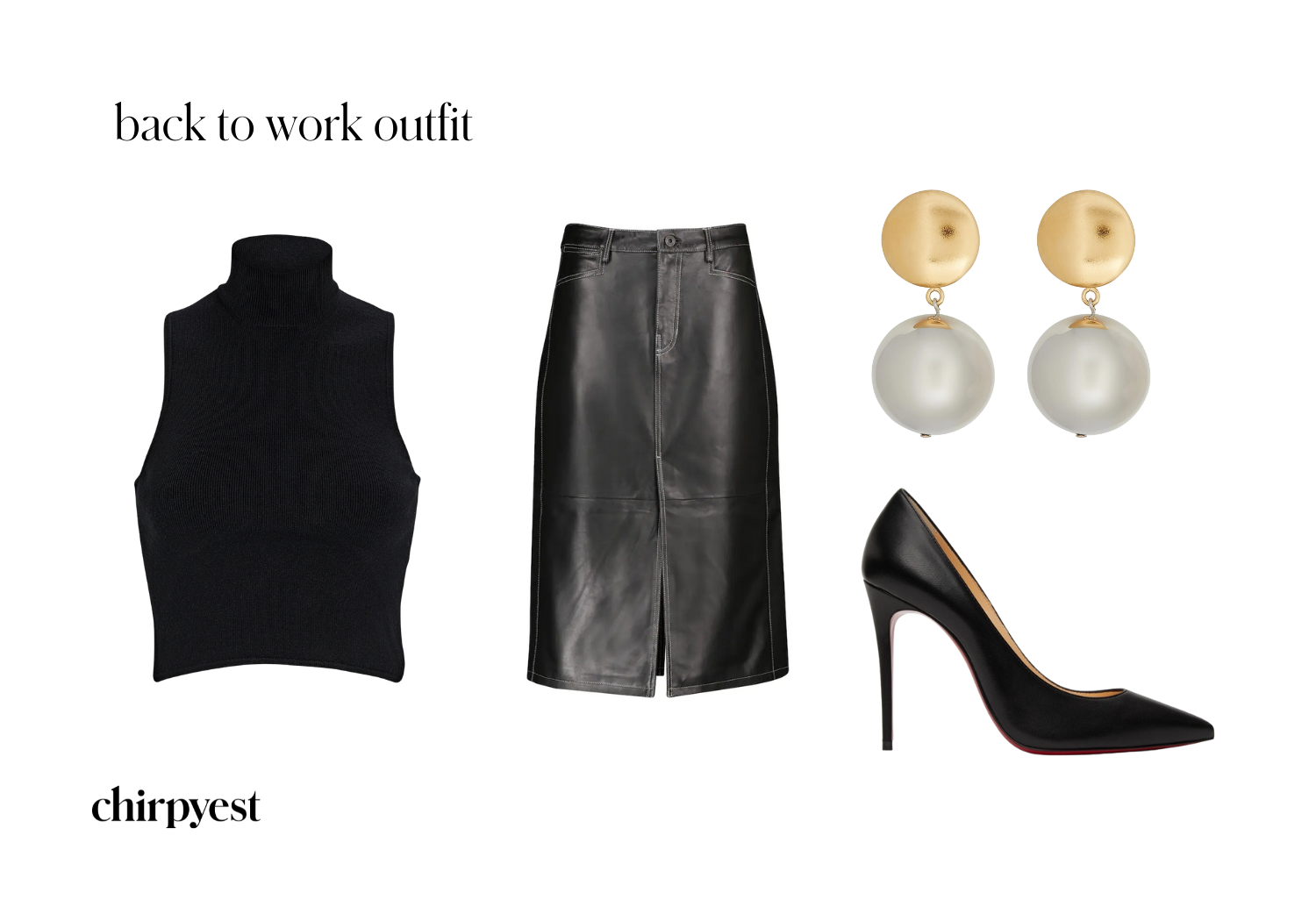 Style Guide: 5 Back to Work Outfits You Need - Chirpyest