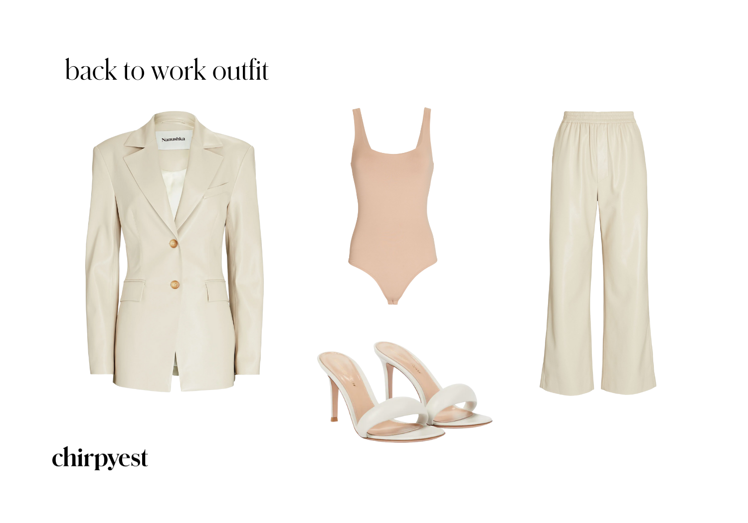 Style Guide: 5 Back to Work Outfits You Need - Chirpyest